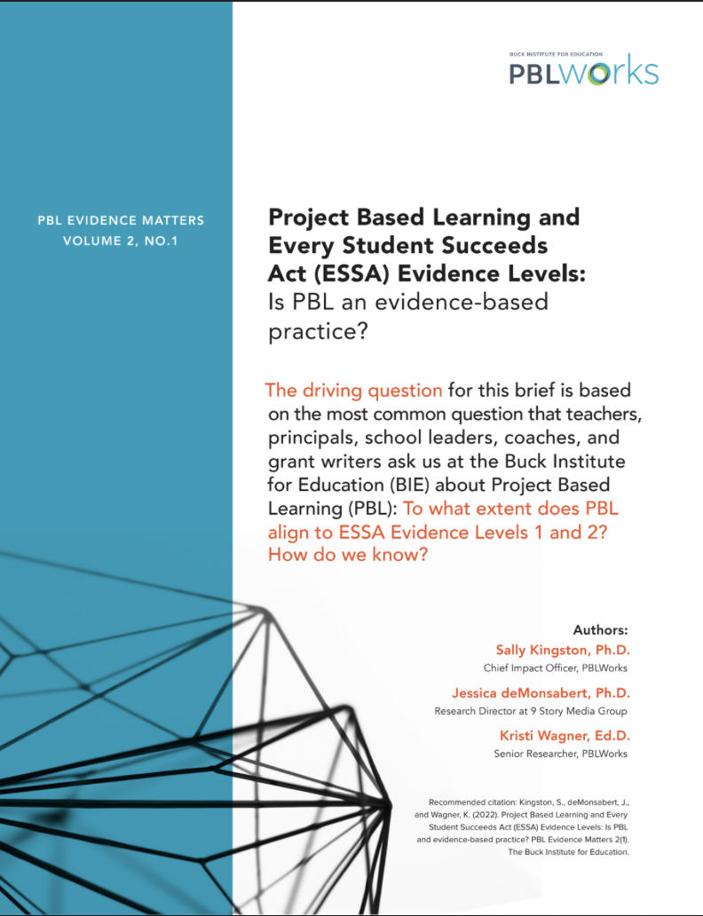 Research Publications | PBLWorks